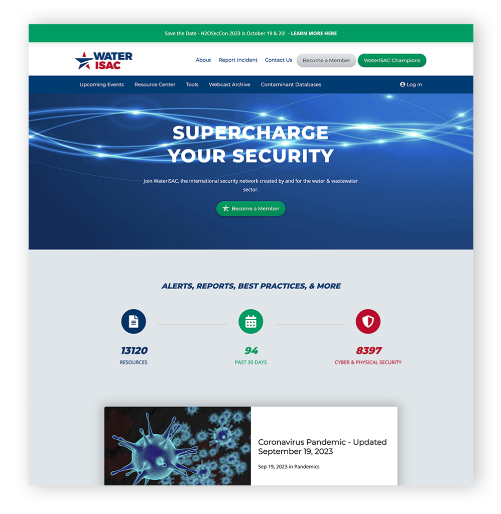 WaterISAC - BackOffice Thinking